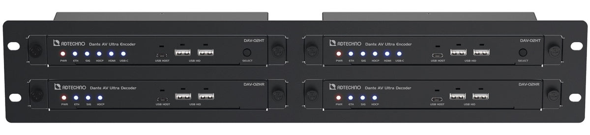 2U Rack mount kit for 4 x DAV-02 DAV-02RU4 | Qvest Store Australia