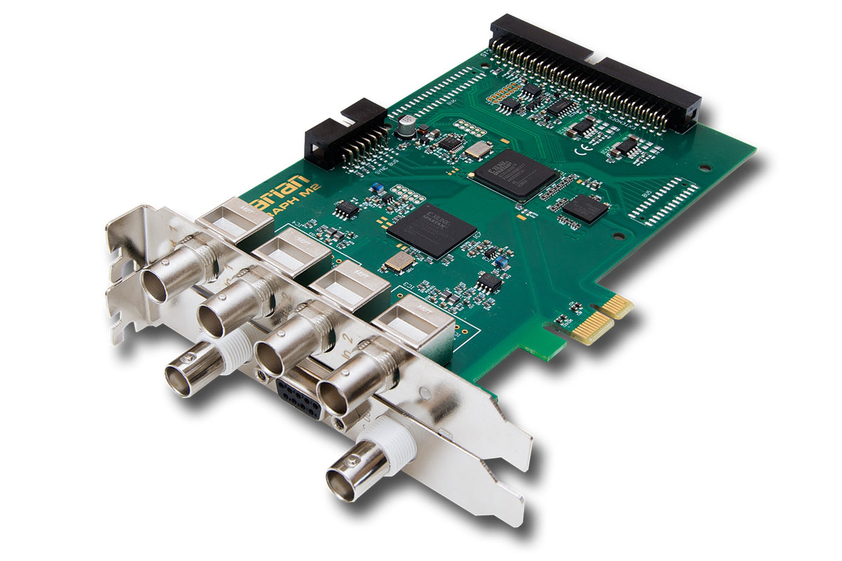 SERAPH M2 MWX - 128 x Madi I/O PCIe card, Midi I/O, 24 bit 384KHz, BNC ...