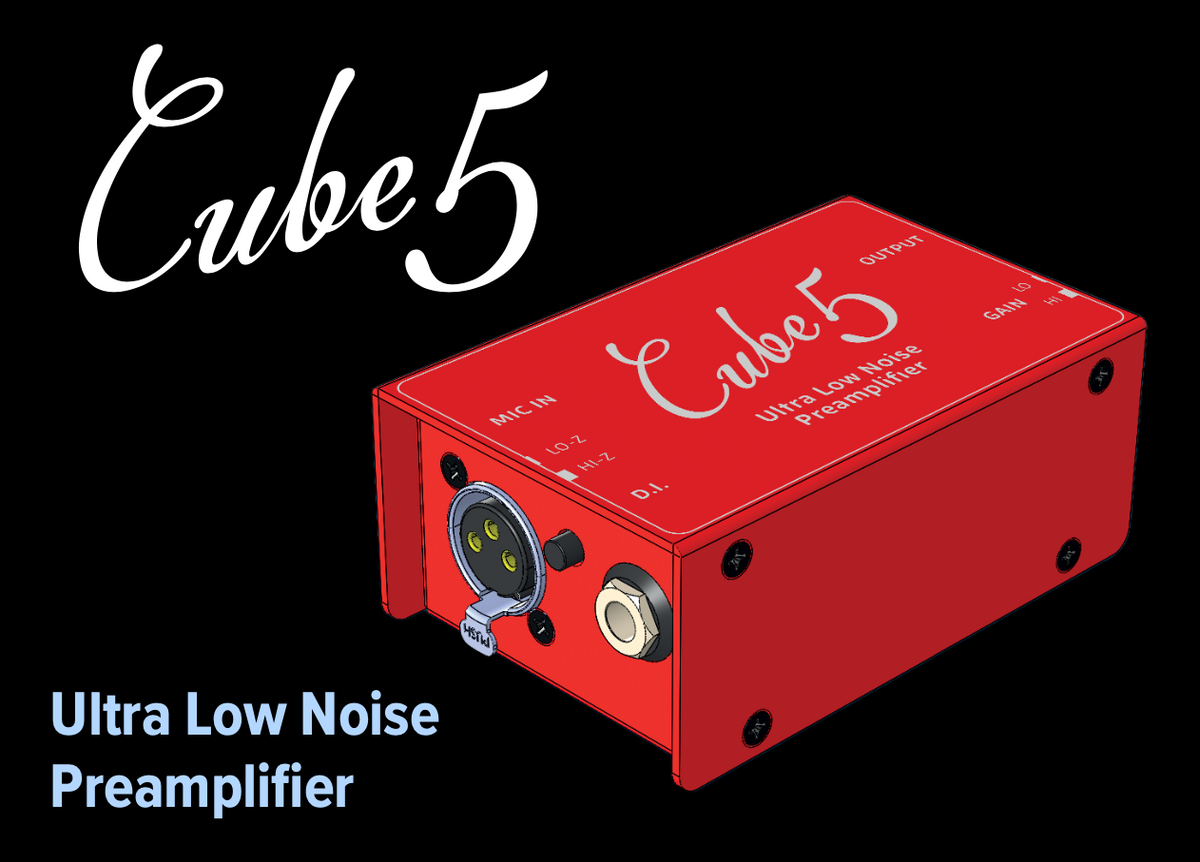Cube 5 Ultra Low Noise Preamplifier Cube 5 | Qvest Store Australia